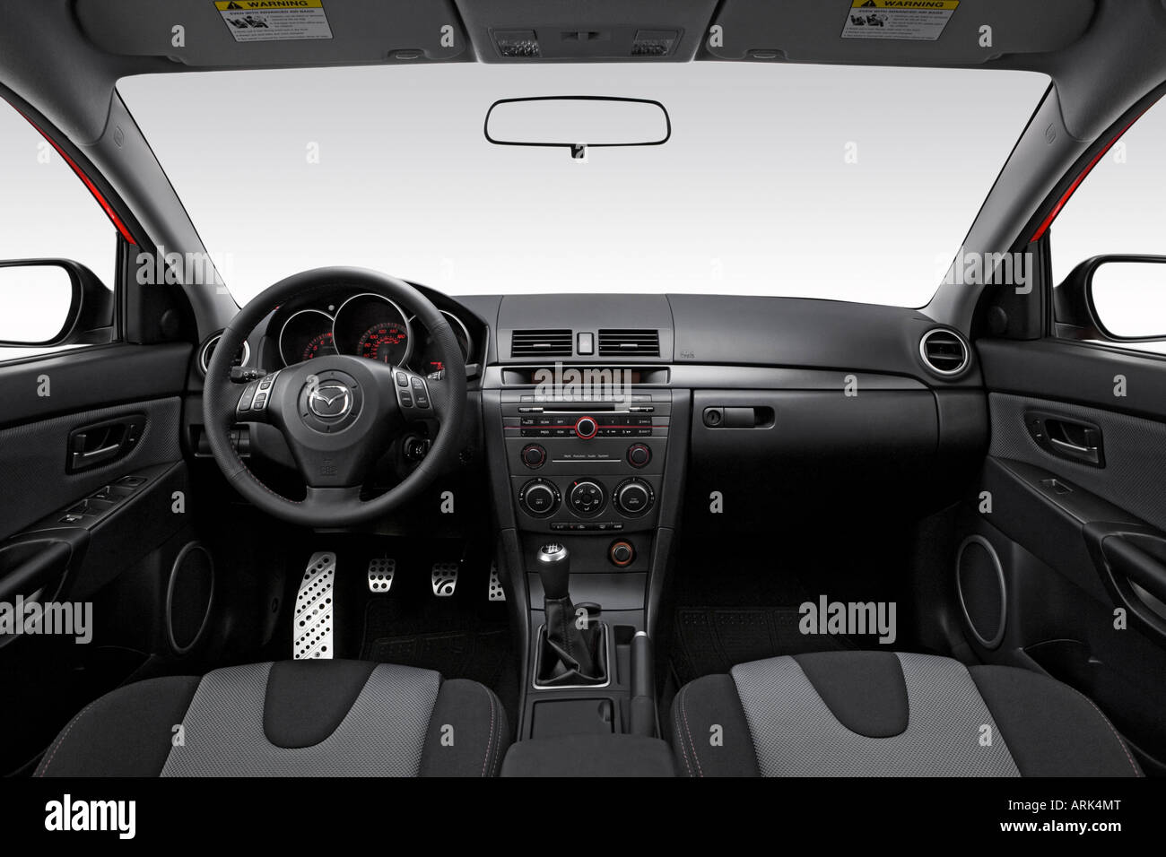 2008 Mazda MAZDA3 MAZDASPEED3 in Red - Dashboard, center console, gear ...