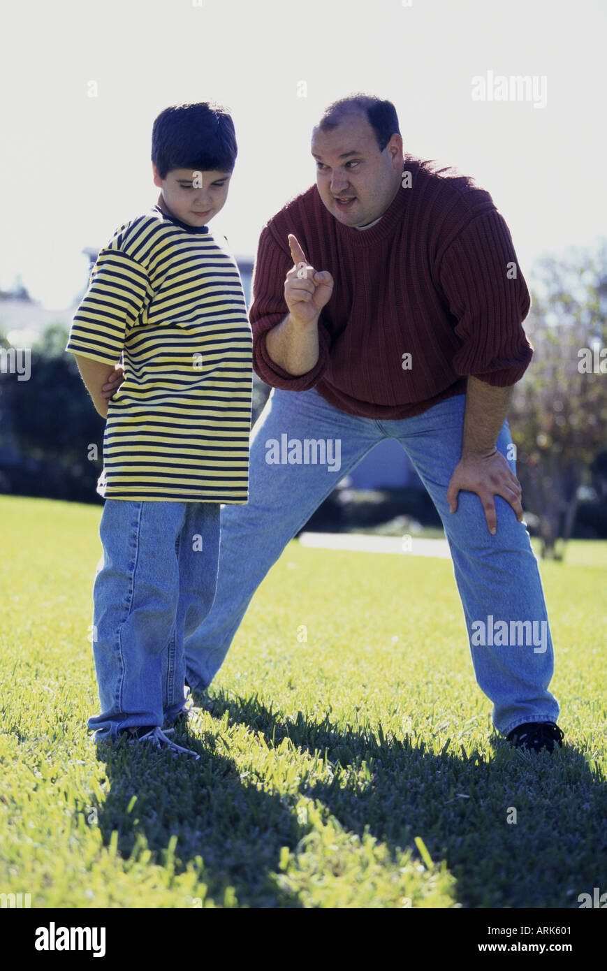 Father punishing son hi-res stock photography and images - Alamy