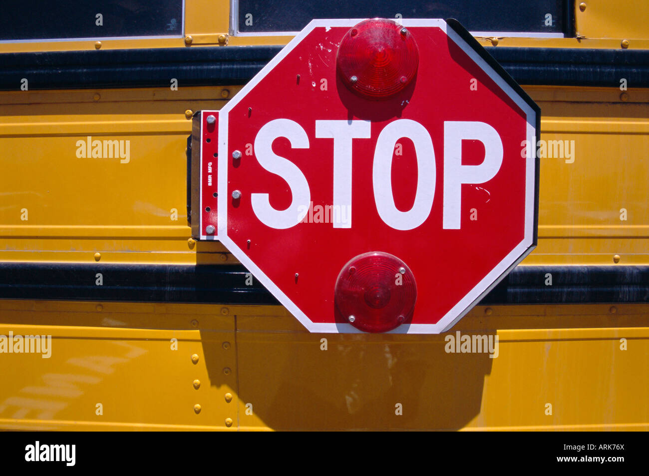 Stop sign bus hi-res stock photography and images - Alamy
