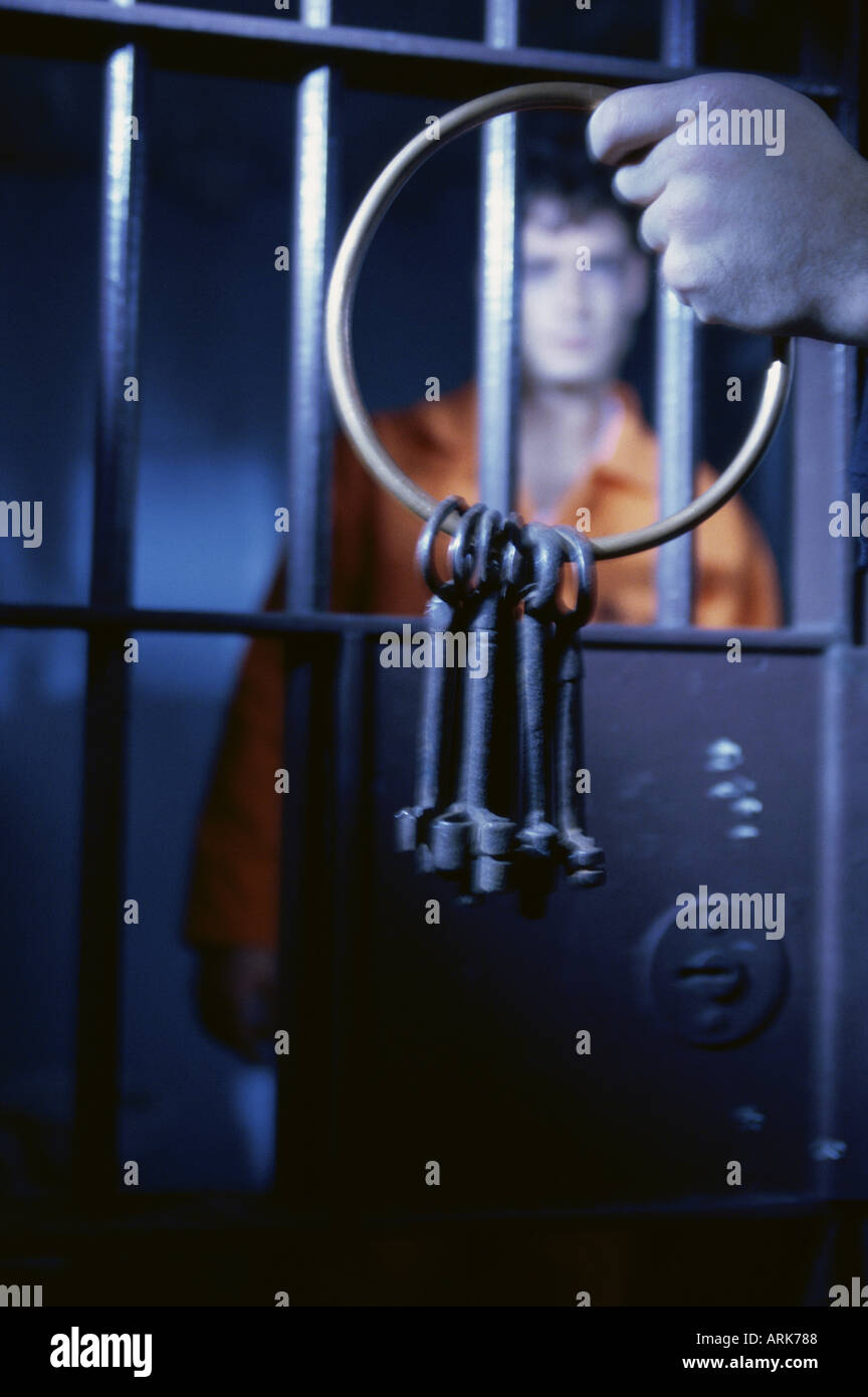 Jail keys hi-res stock photography and images - Alamy