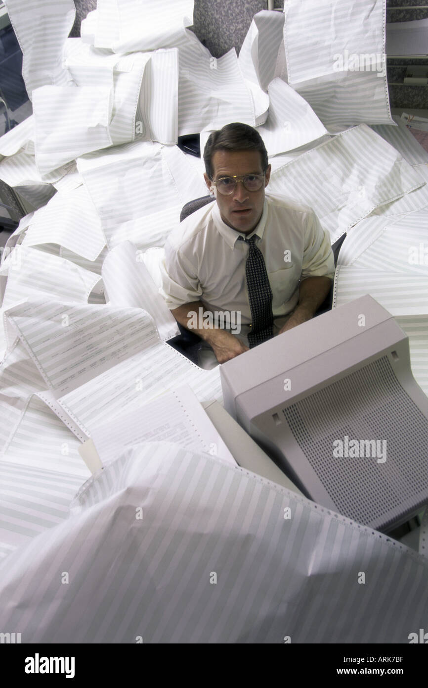 Computer printouts hi-res stock photography and images - Alamy