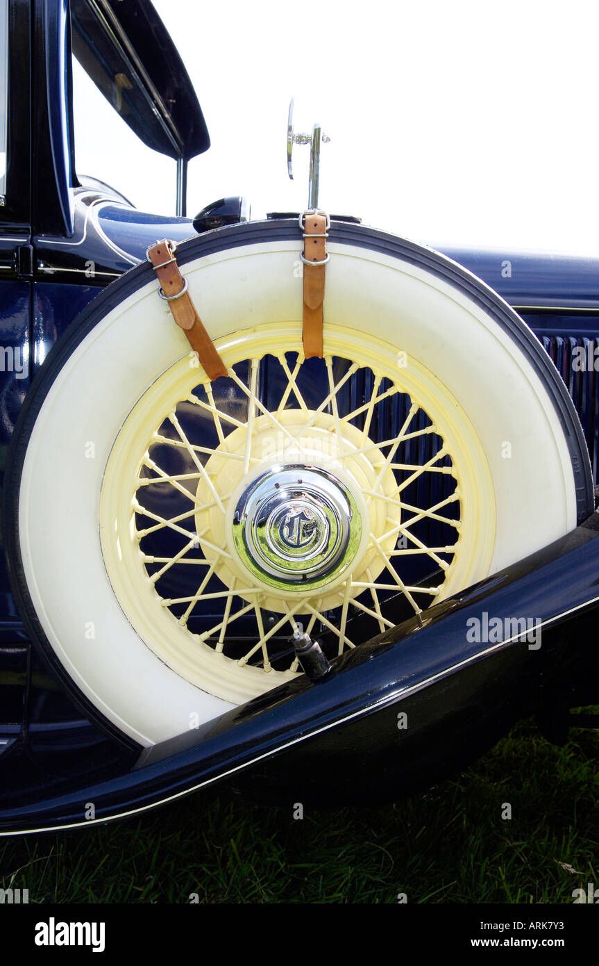 White wall tyres hi-res stock photography and images - Alamy