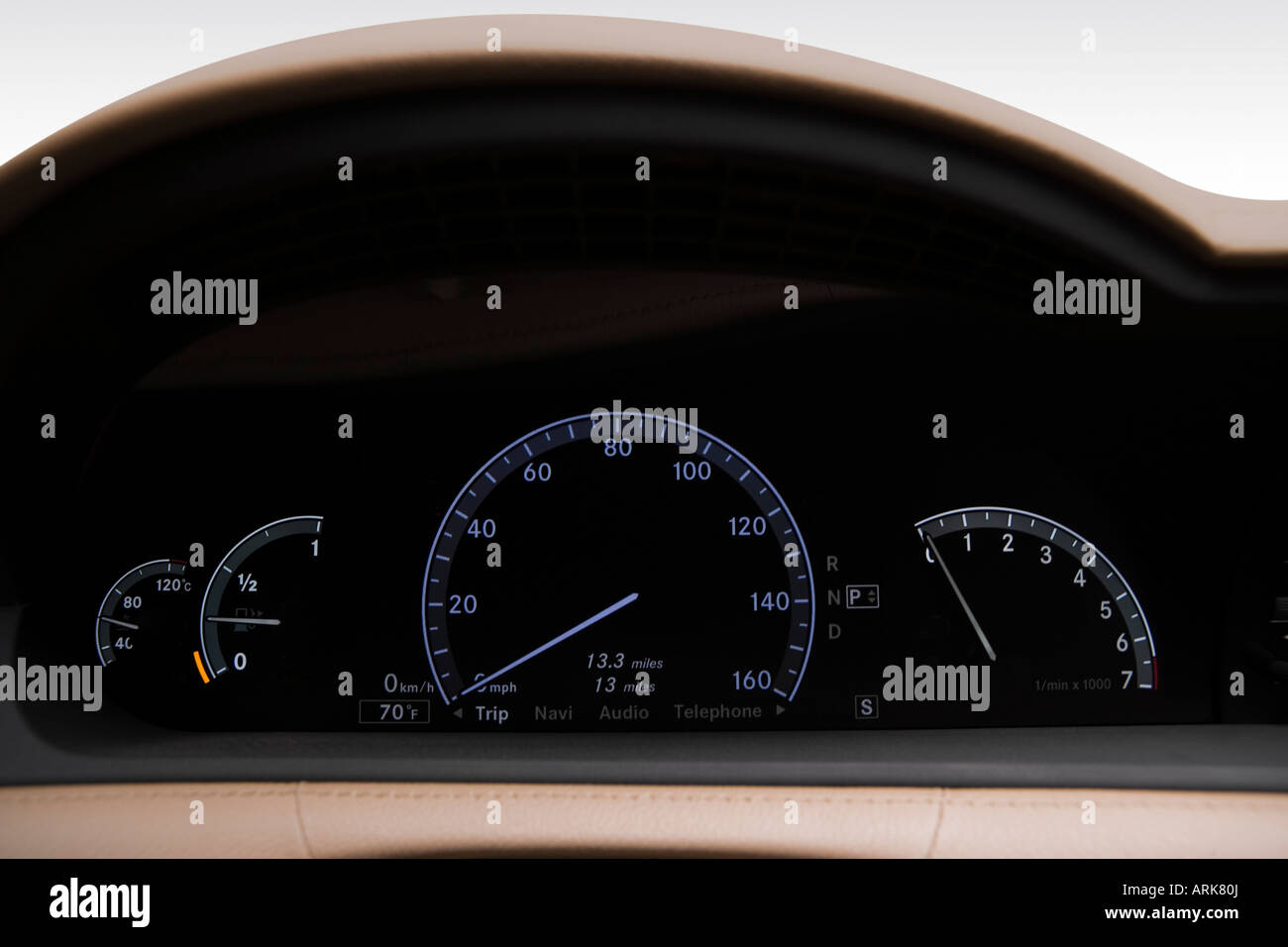 2008 Mercedes-Benz CL-Class CL550 in Black - Speedometer/tachometer ...