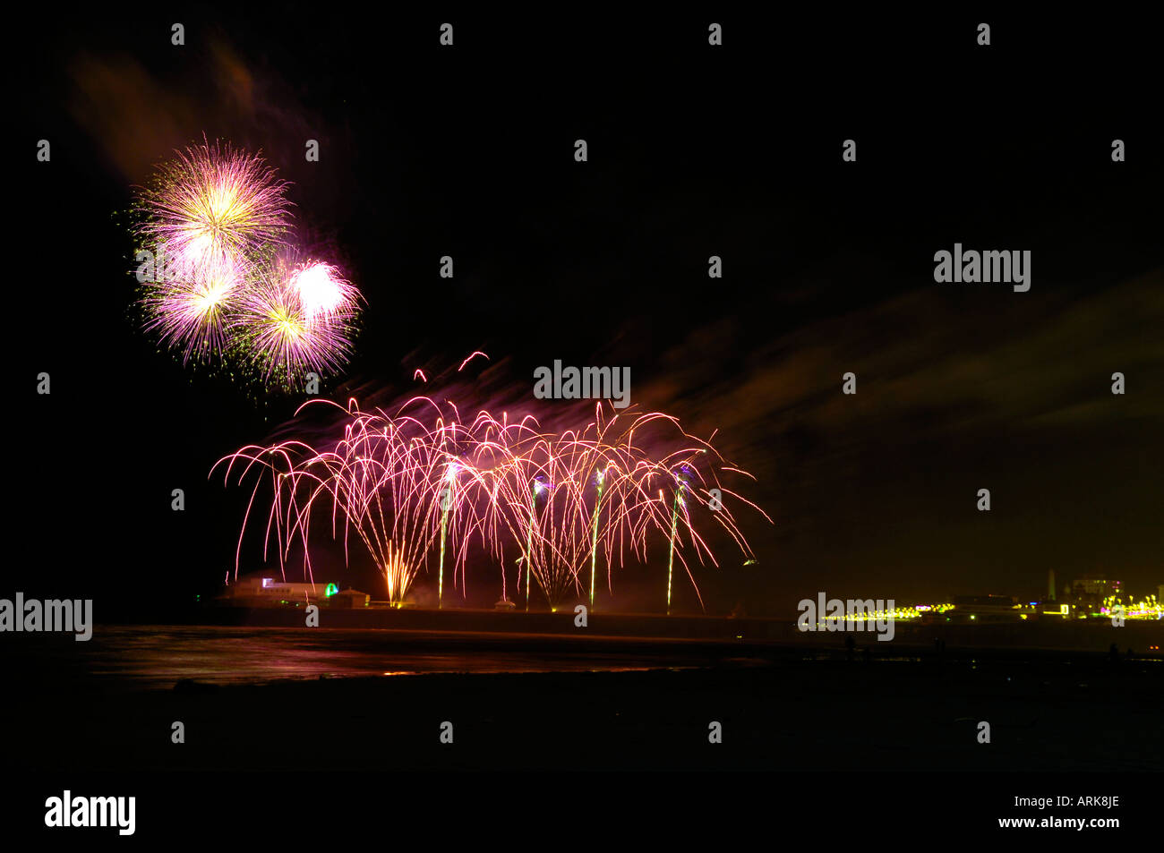 Blackpool world firework championships hi-res stock photography and ...