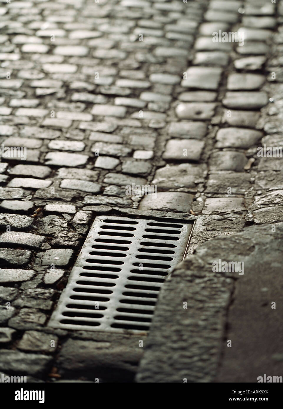 Drain sewer road hi-res stock photography and images - Alamy