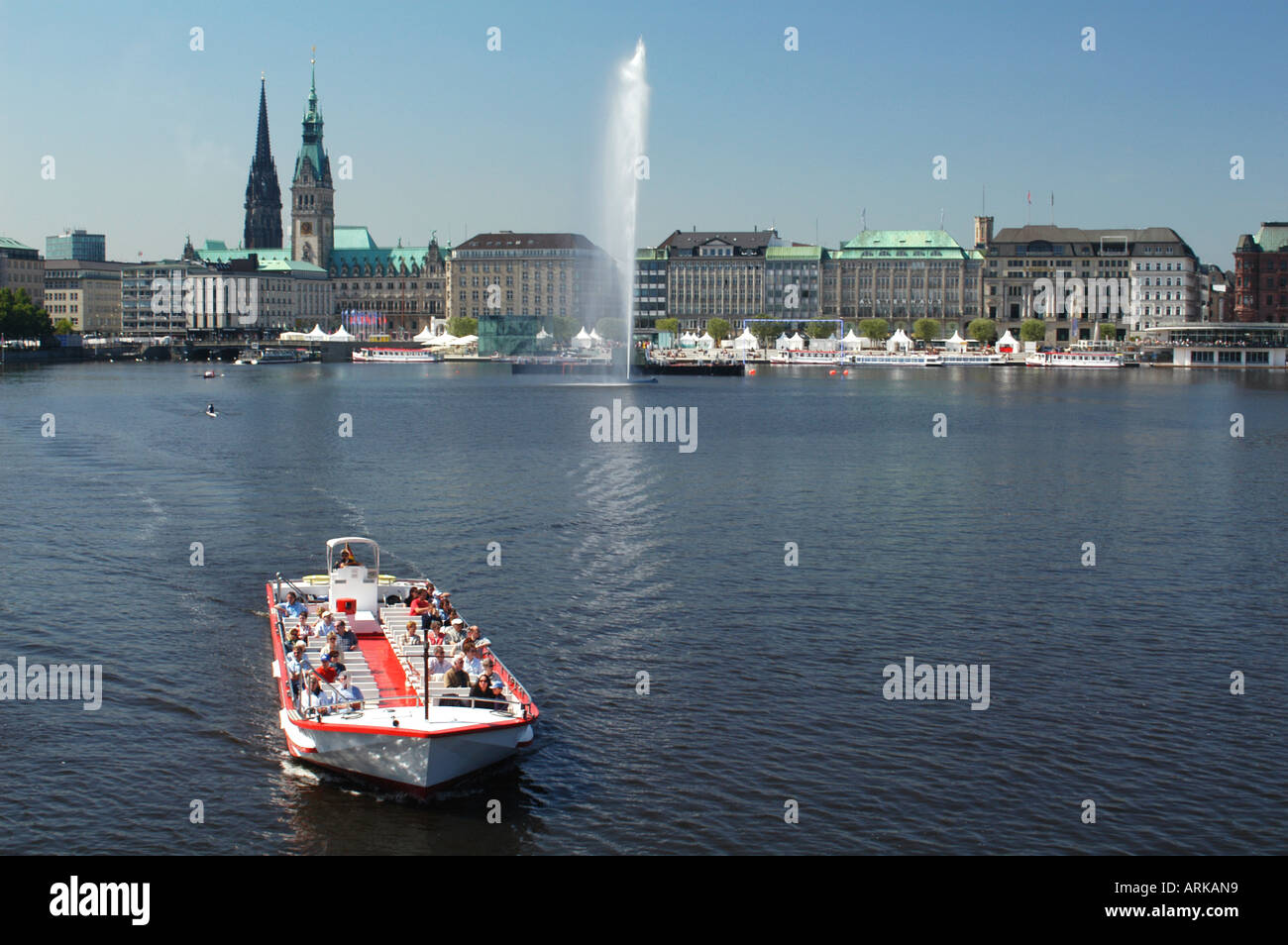 Alster pavilion hi-res stock photography and images - Alamy