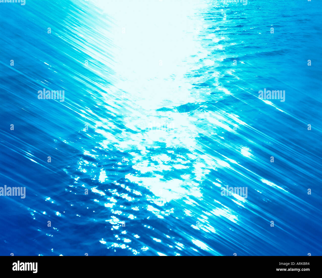Light reflecting water Stock Photo - Alamy