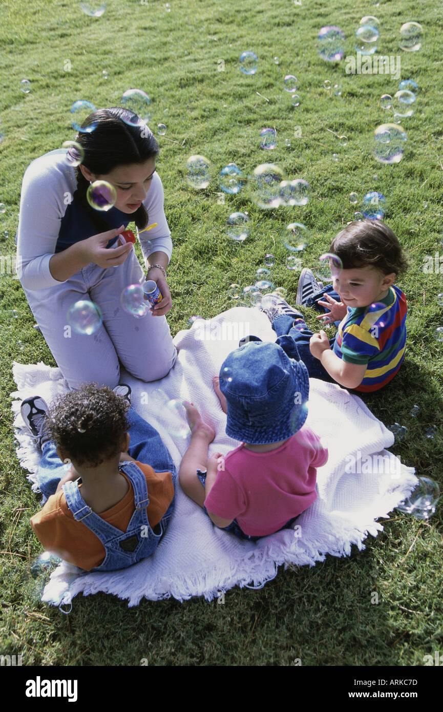 Babysitting teen hi-res stock photography and images - Alamy
