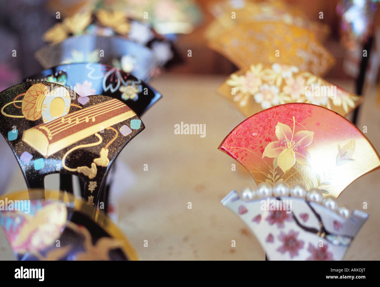 Japanese traditional hairpin "Kanzashi Stock Photo - Alamy