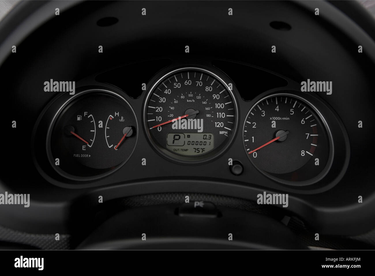 2008 Subaru Forester 2.5 X Premium in Silver - Speedometer/tachometer ...