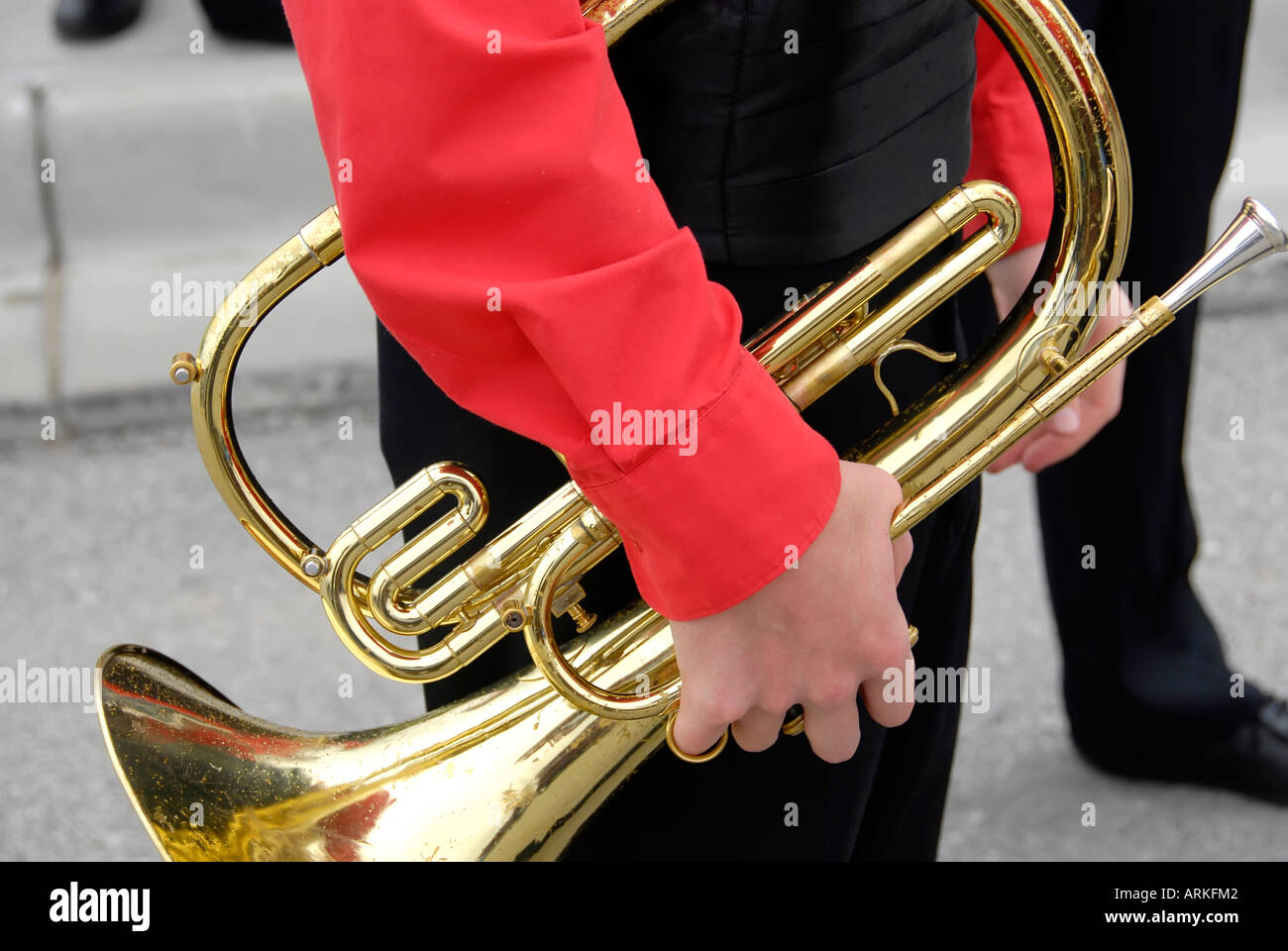 Children playing music and marching hi-res stock photography and images ...