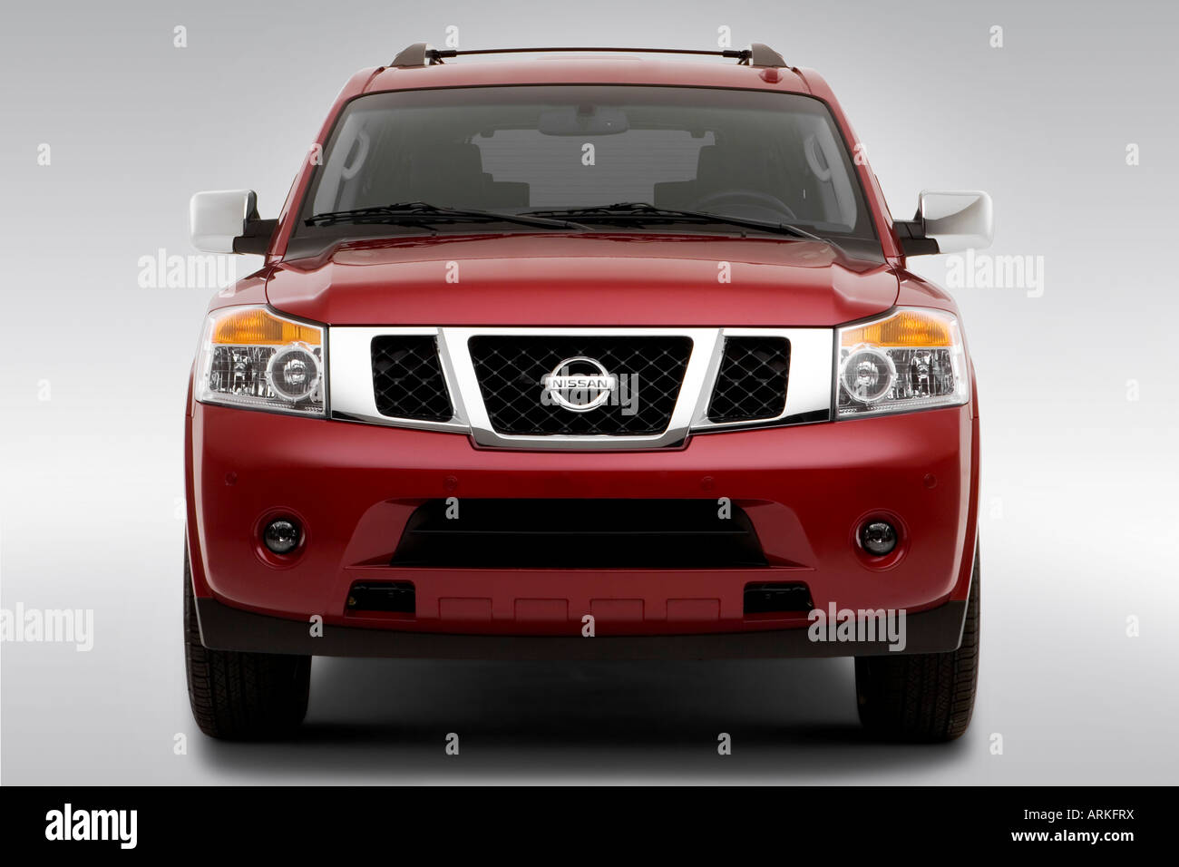 Nissan Armada 2008 Red