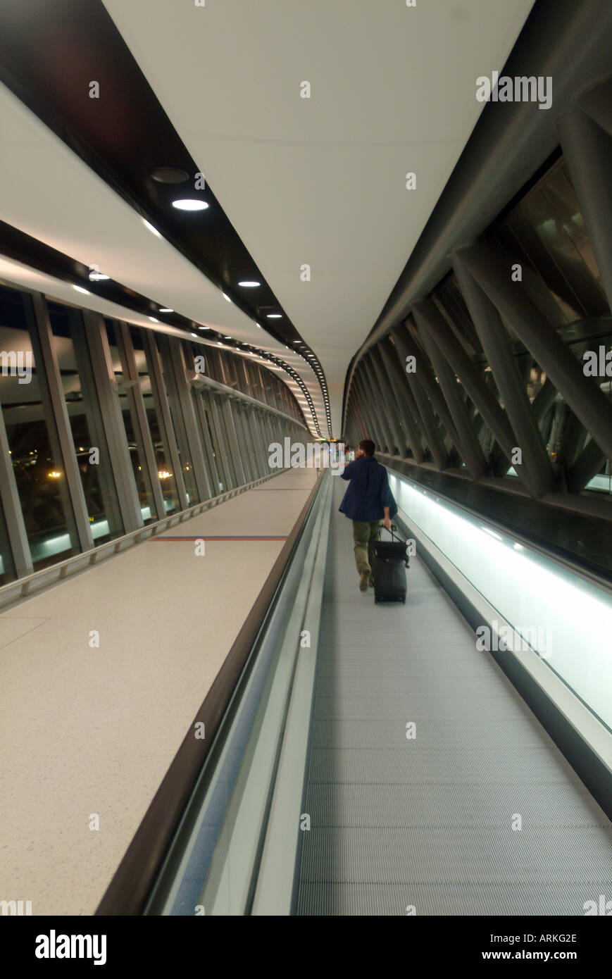moving walkway travelator Stock Photo - Alamy