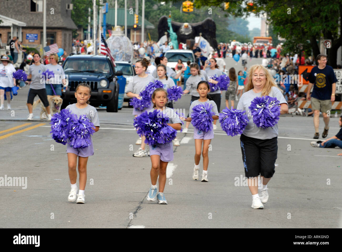 Blue Water International Day Parade Stock Photo - Alamy