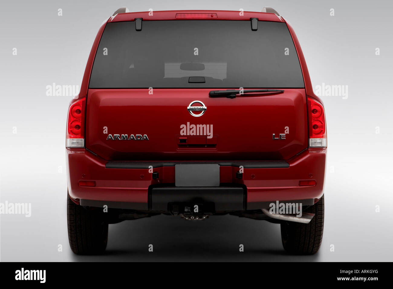 Nissan Armada 2008 Red