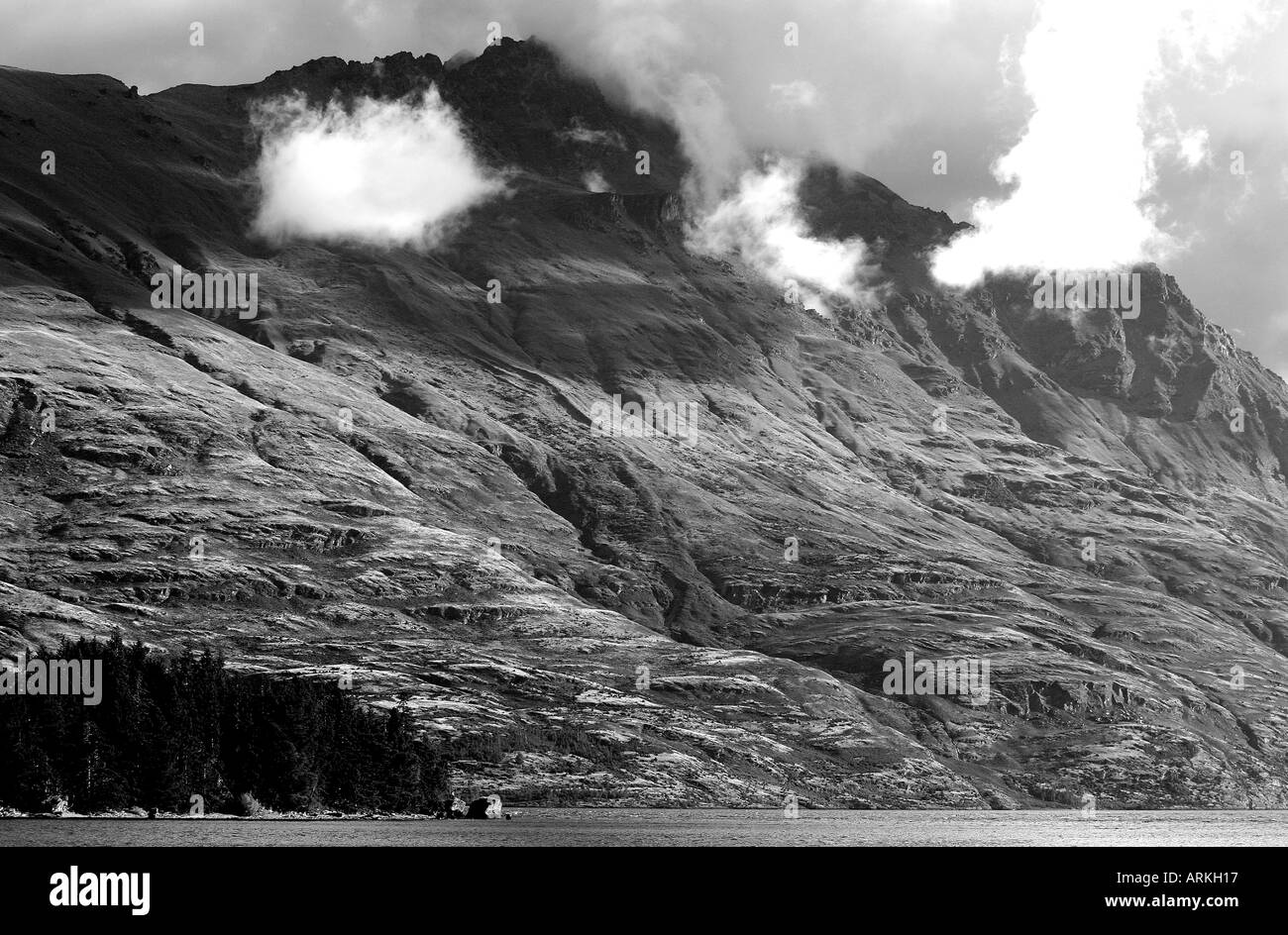 Zealand steep Black and White Stock Photos & Images - Alamy