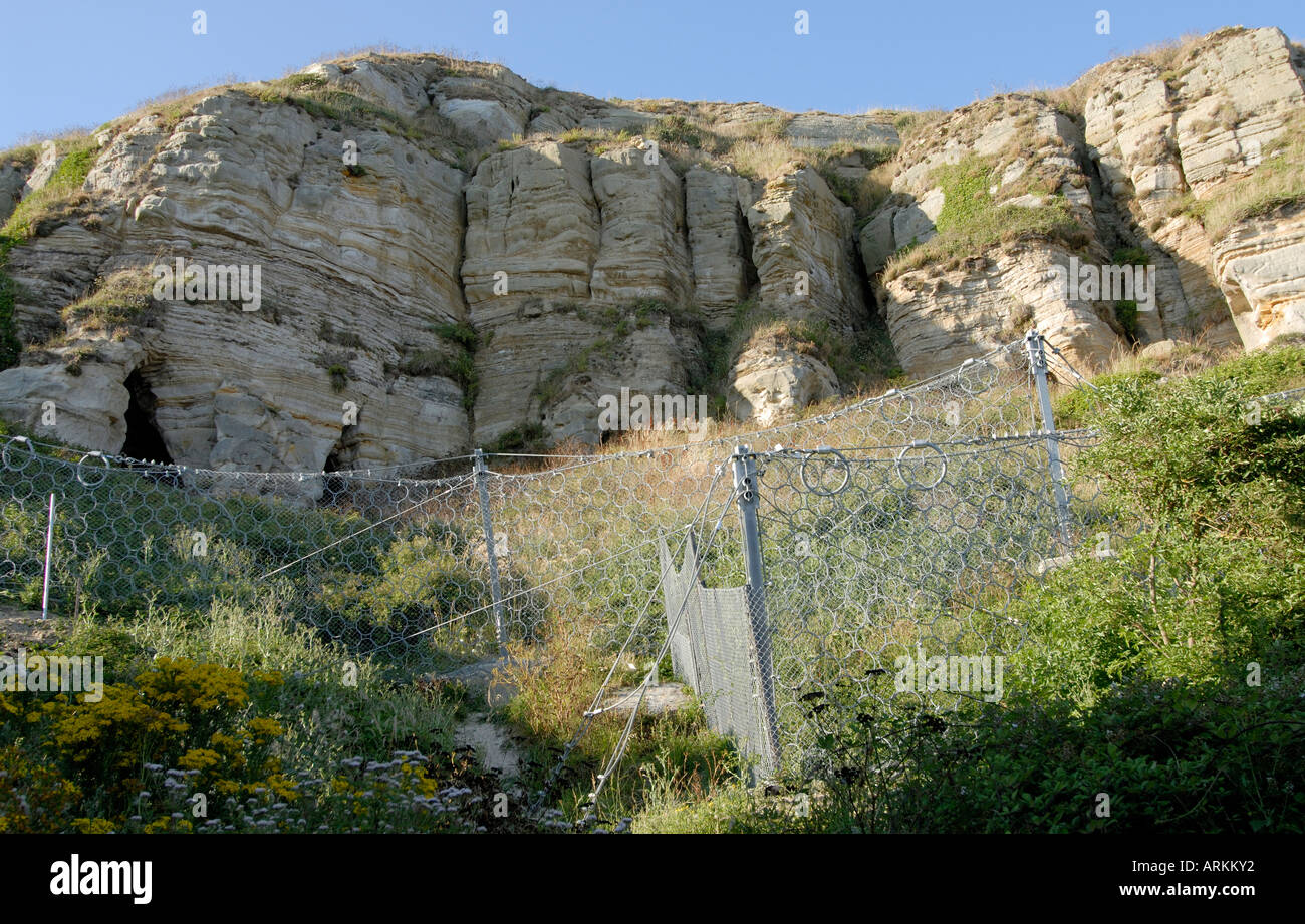Rockfall fence hi-res stock photography and images - Alamy