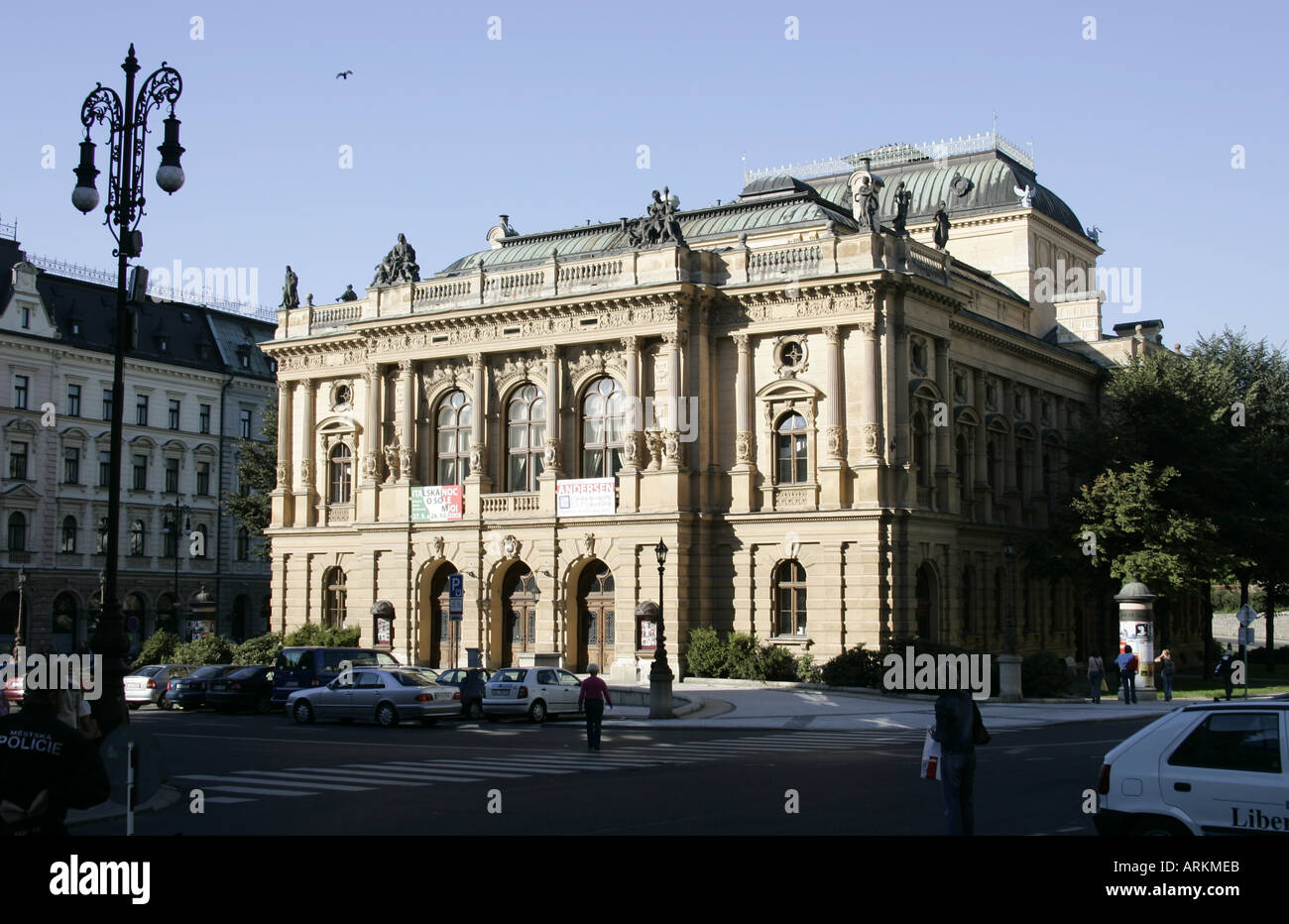 F.X. Salda Theatre (1893) in Liberec, Czech Republic Stock Photo - Alamy