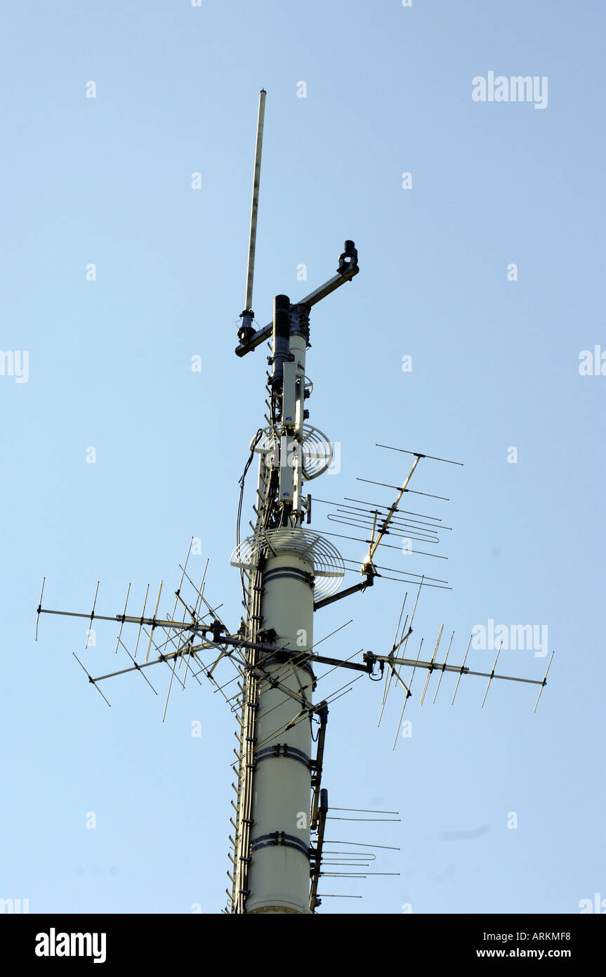 telecommunications, mobile phone mast, receiver, transmitter ...