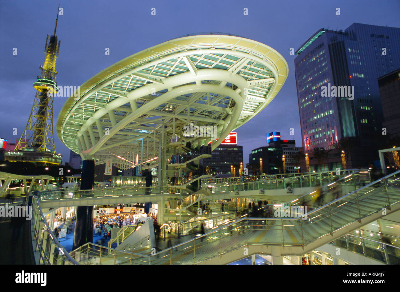 Japanese city center hi-res stock photography and images - Alamy