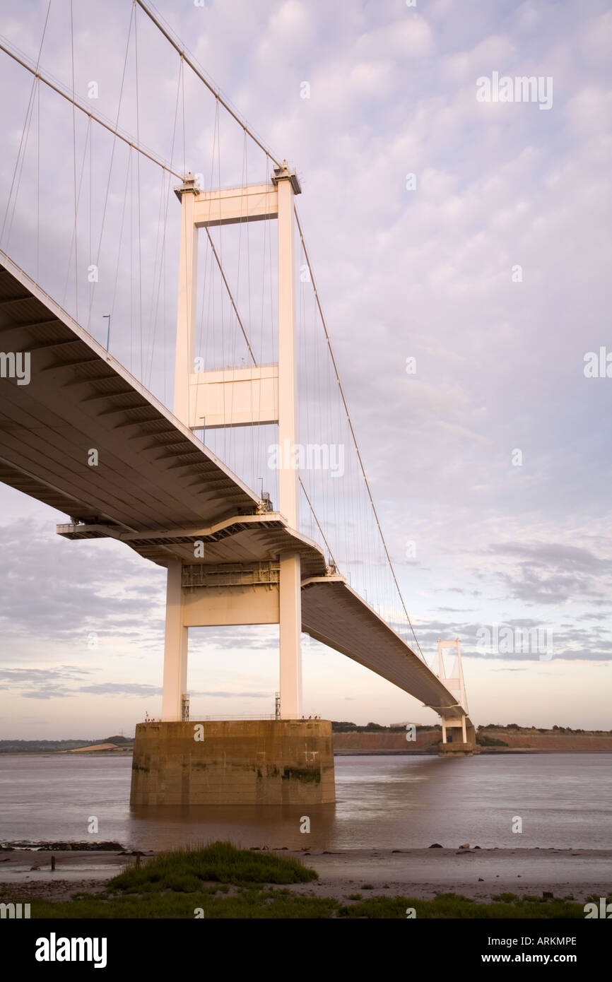 First Severn Bridge Stock Photo - Alamy