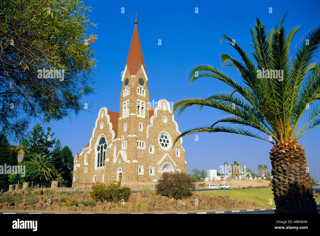Church, Windhoek, Namibia Stock Photo - Alamy