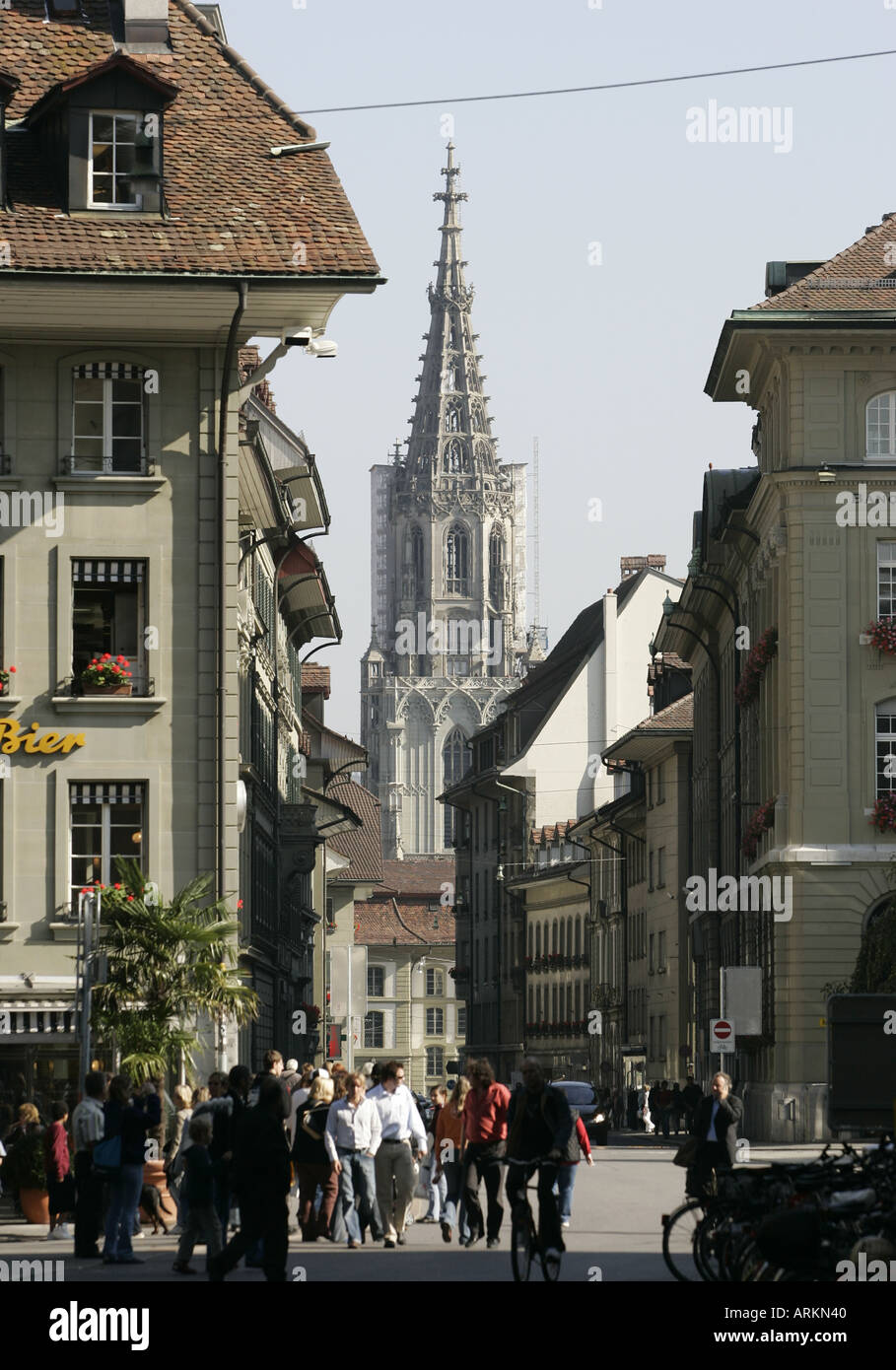 Berne cathedral hi-res stock photography and images - Alamy