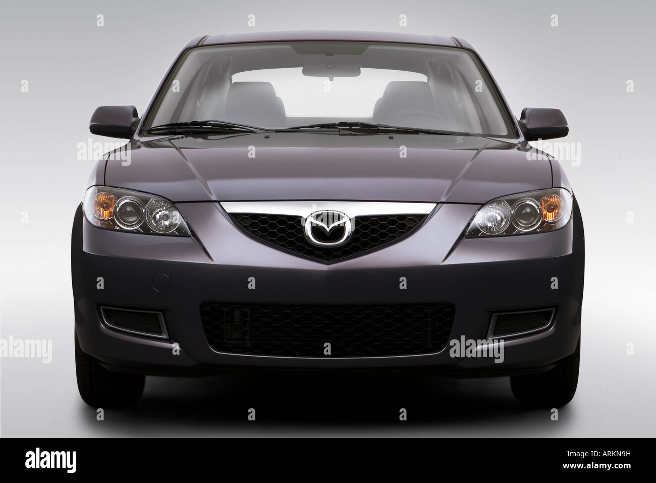 Gray 2008 Mazda 3 Sedan