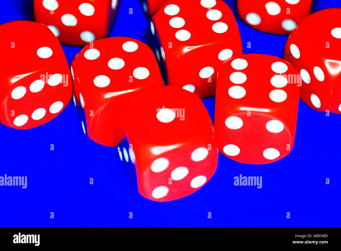 Red dice snake eyes hi-res stock photography and images - Alamy