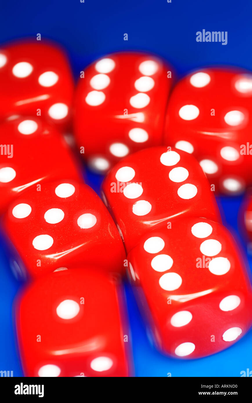 Red dice snake eyes hi-res stock photography and images - Alamy