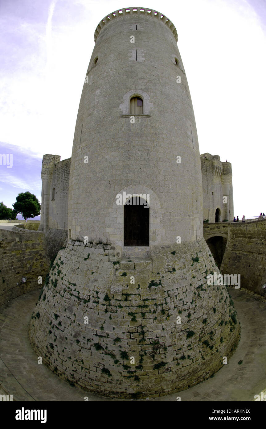 Erected, 1309, hilltop, round, circle, circular, castle the summer ...