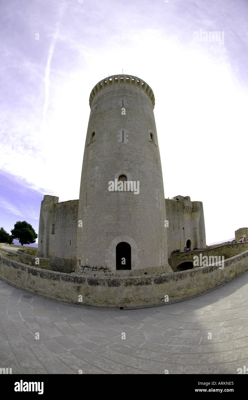 Erected, 1309, hilltop, round, circle, circular, castle the summer ...