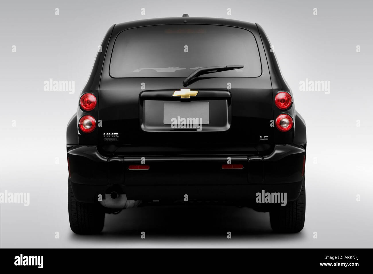 2008 Chevrolet HHR Panel LS in Black - Low/Wide Rear Stock Photo - Alamy