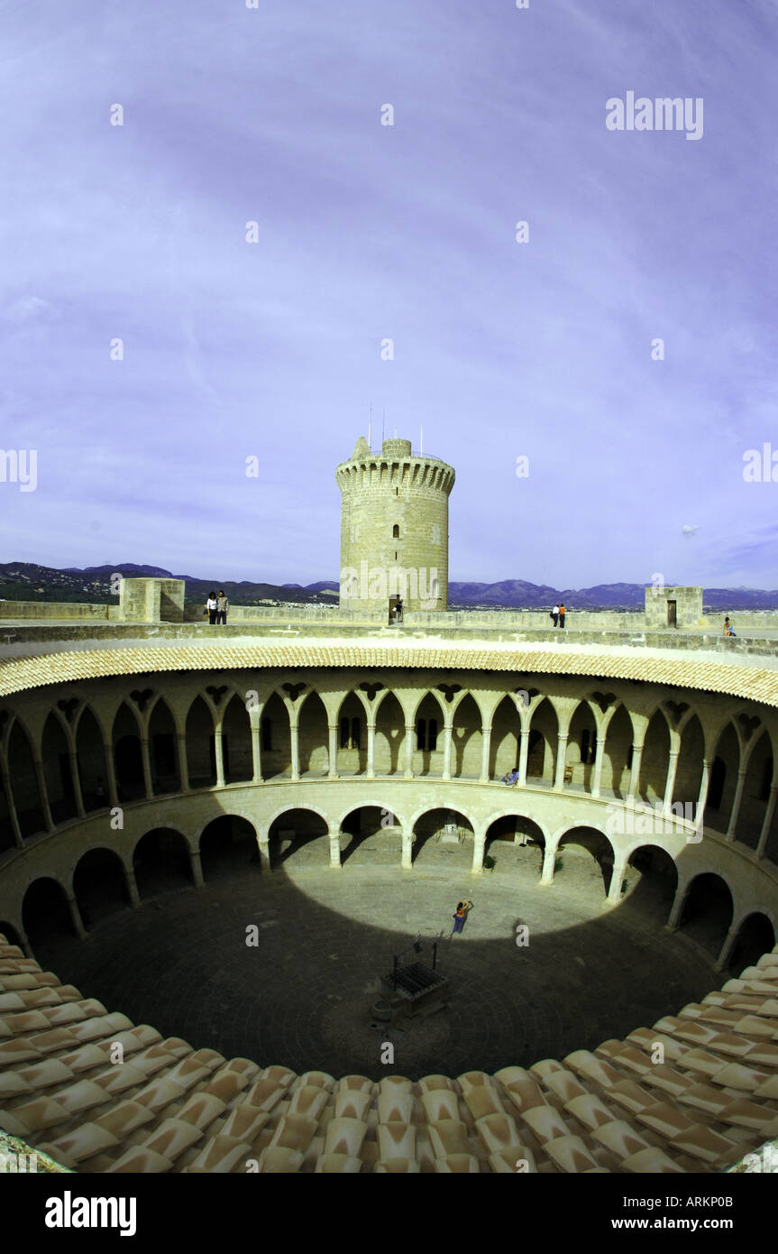 Erected, 1309, hilltop, round, circle, circular, castle the summer ...