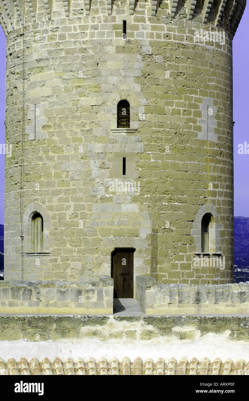 Erected, 1309, hilltop, round, circle, circular, castle the summer ...