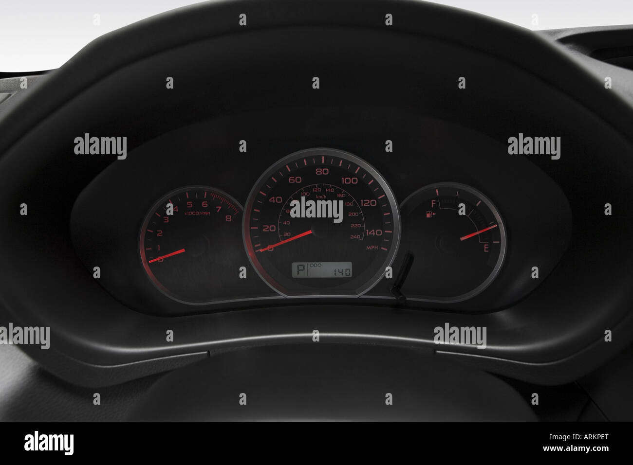 2008 Subaru Impreza Outback Sport in Silver - Speedometer/tachometer ...