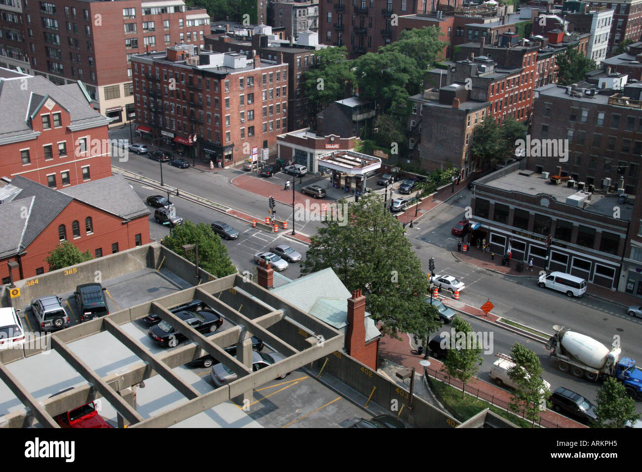 Overhead road boston hi-res stock photography and images - Alamy