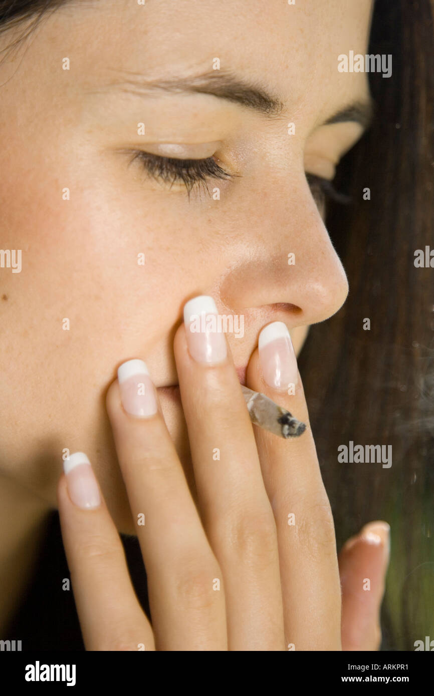 Roll Up Cigarette Lit High Resolution Stock Photography and Images - Alamy