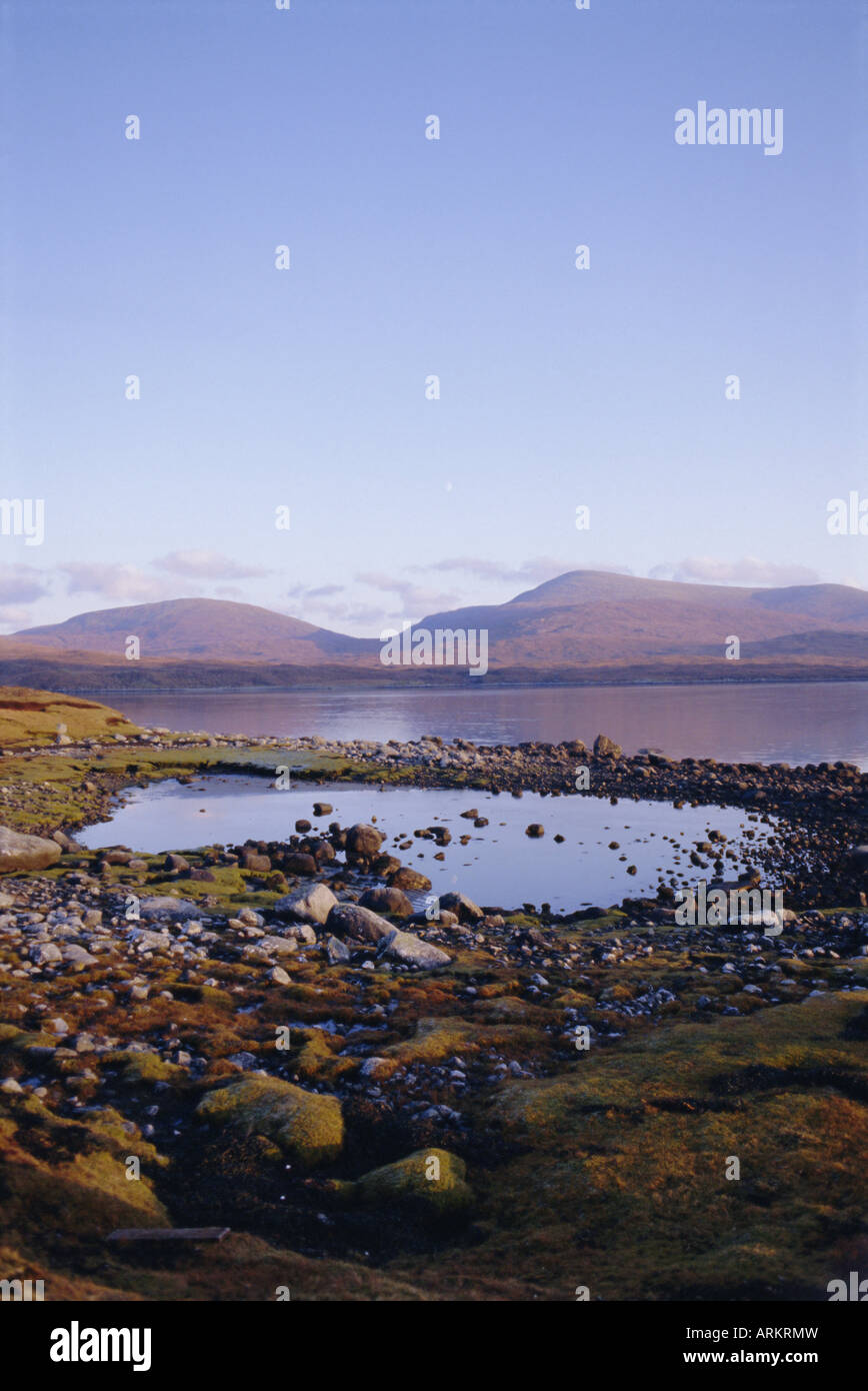 Lake, Harris, Western Isles, Scotland, United Kingdom, Europe Stock ...