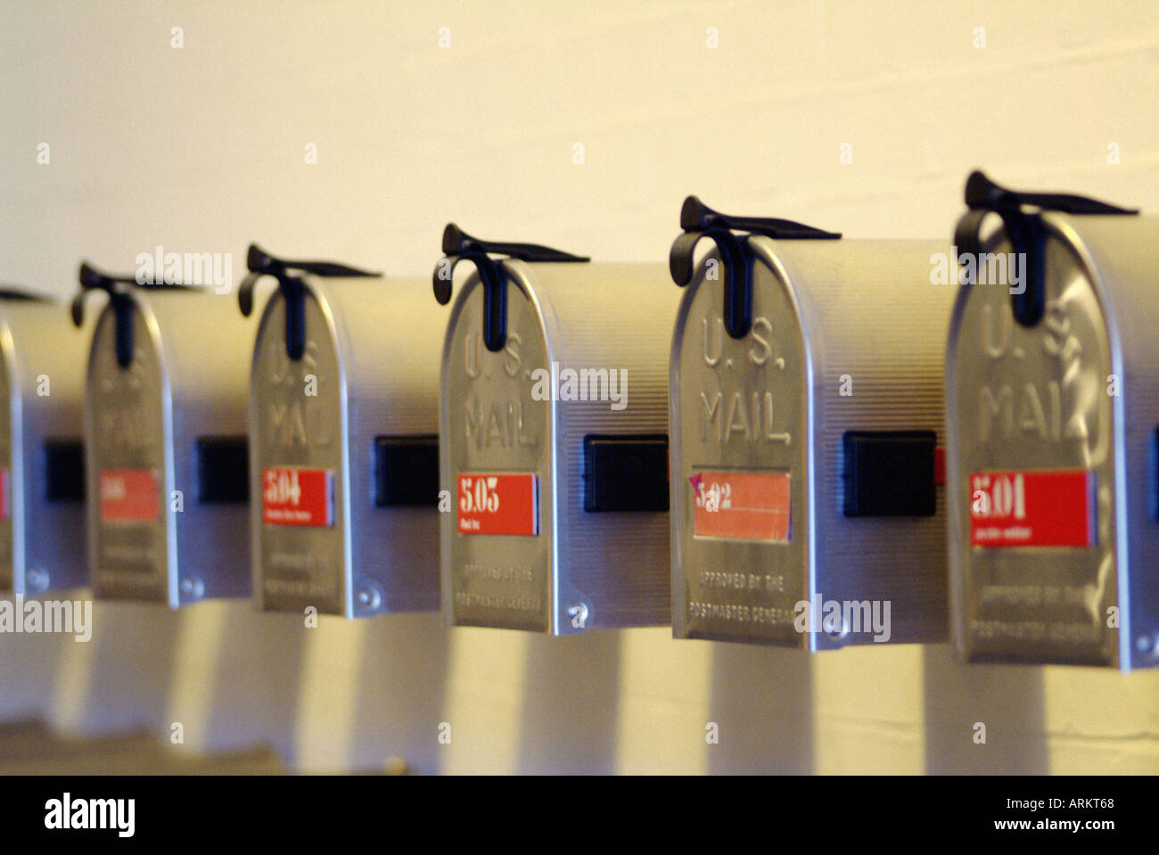 American letter boxes hi-res stock photography and images - Alamy