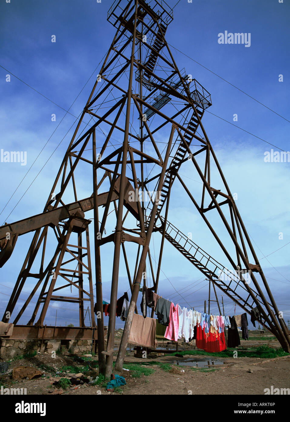 Oil pump, Baku, Azerbaijan, Central Asia, Asia Stock Photo - Alamy
