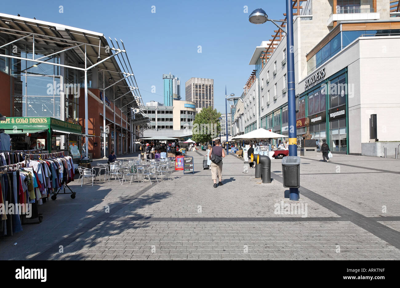The new Bullring Markets redevelopment Birmingham city centre West ...