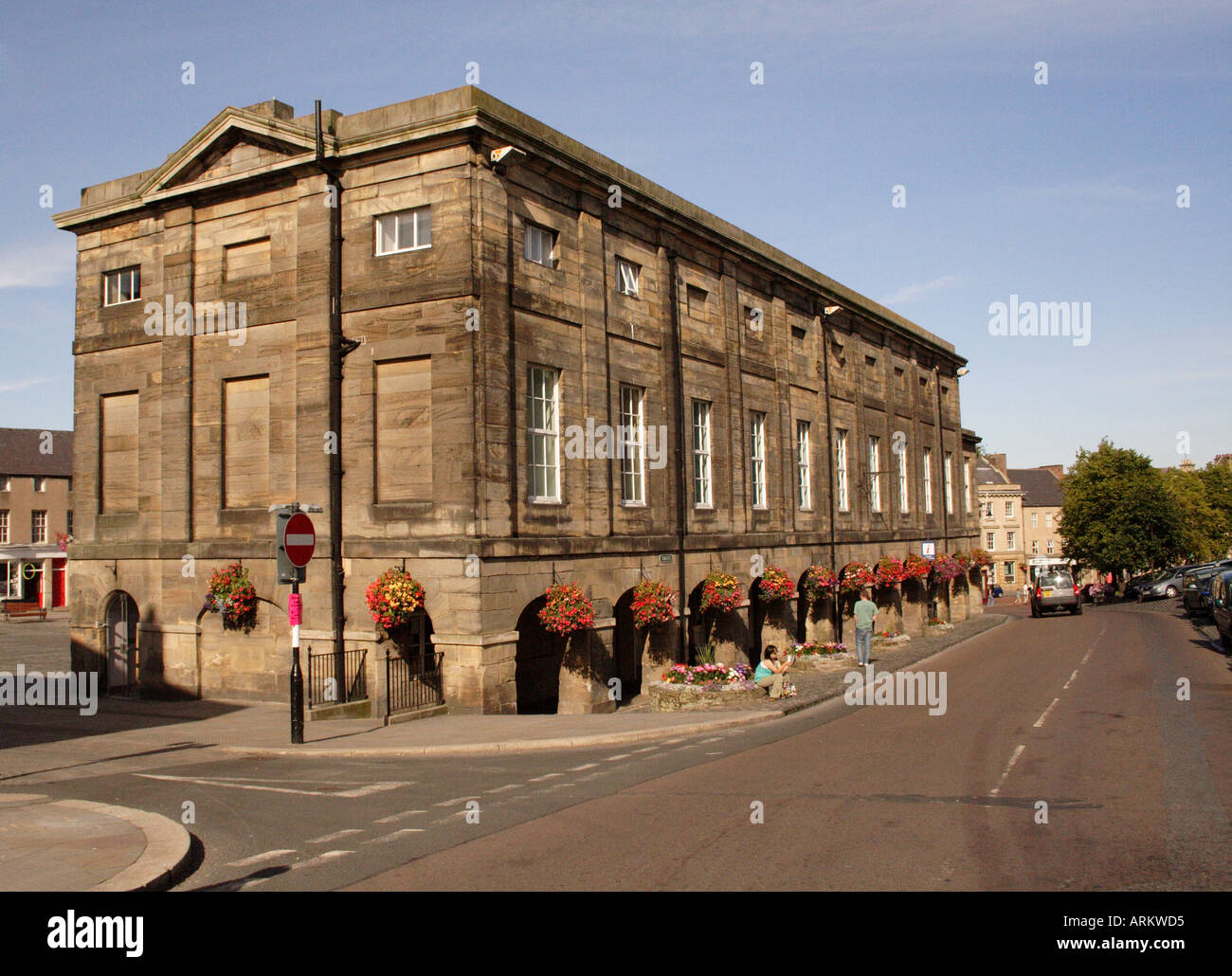 Alnwick town centre hi-res stock photography and images - Alamy