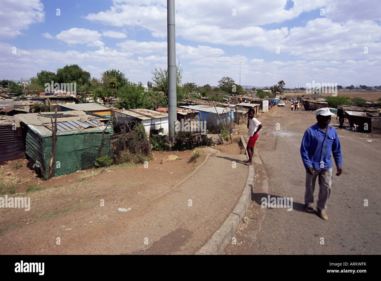 Shacks, Soweto, Johannesburg, South Africa, Africa Stock Photo - Alamy