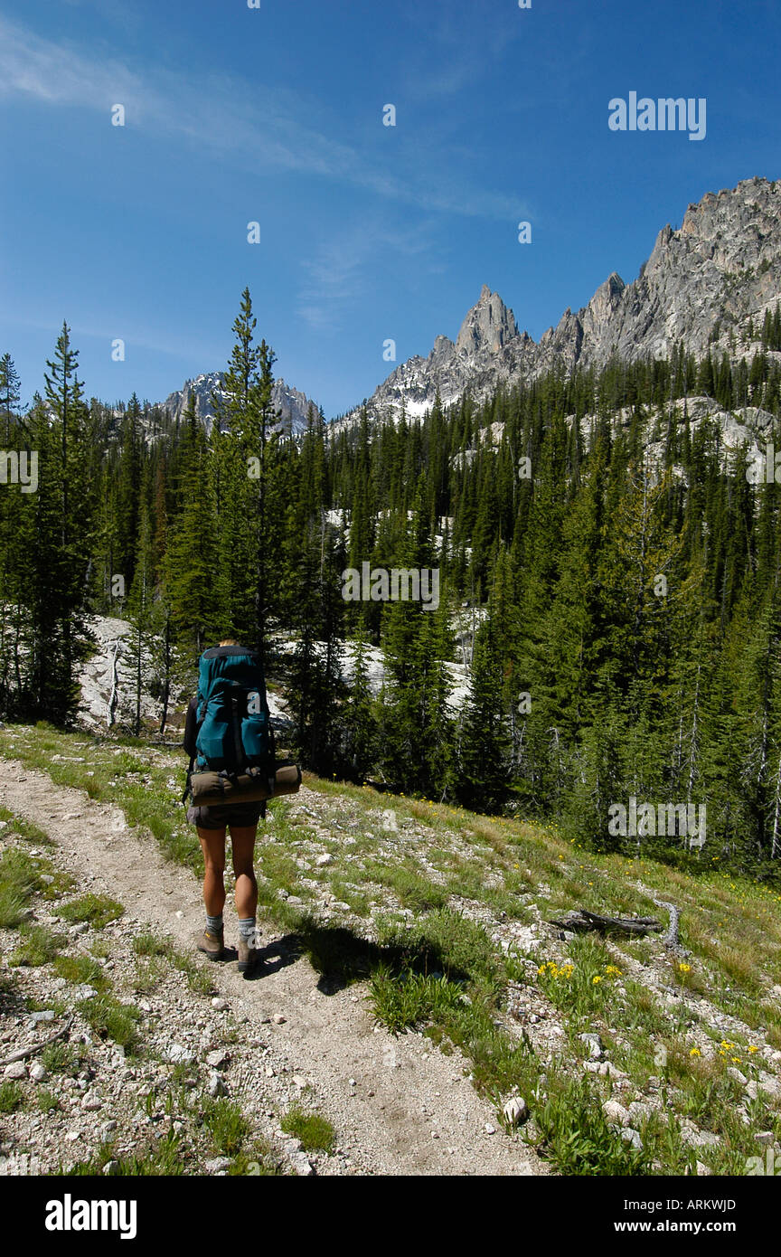 Person recreation sawtooth hi-res stock photography and images - Alamy