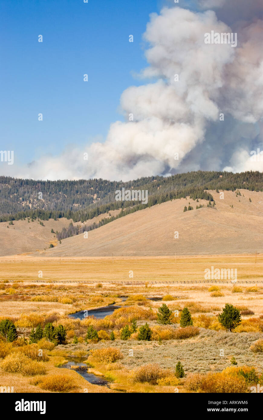 Sawtooth scenic byway autumn hi-res stock photography and images - Alamy