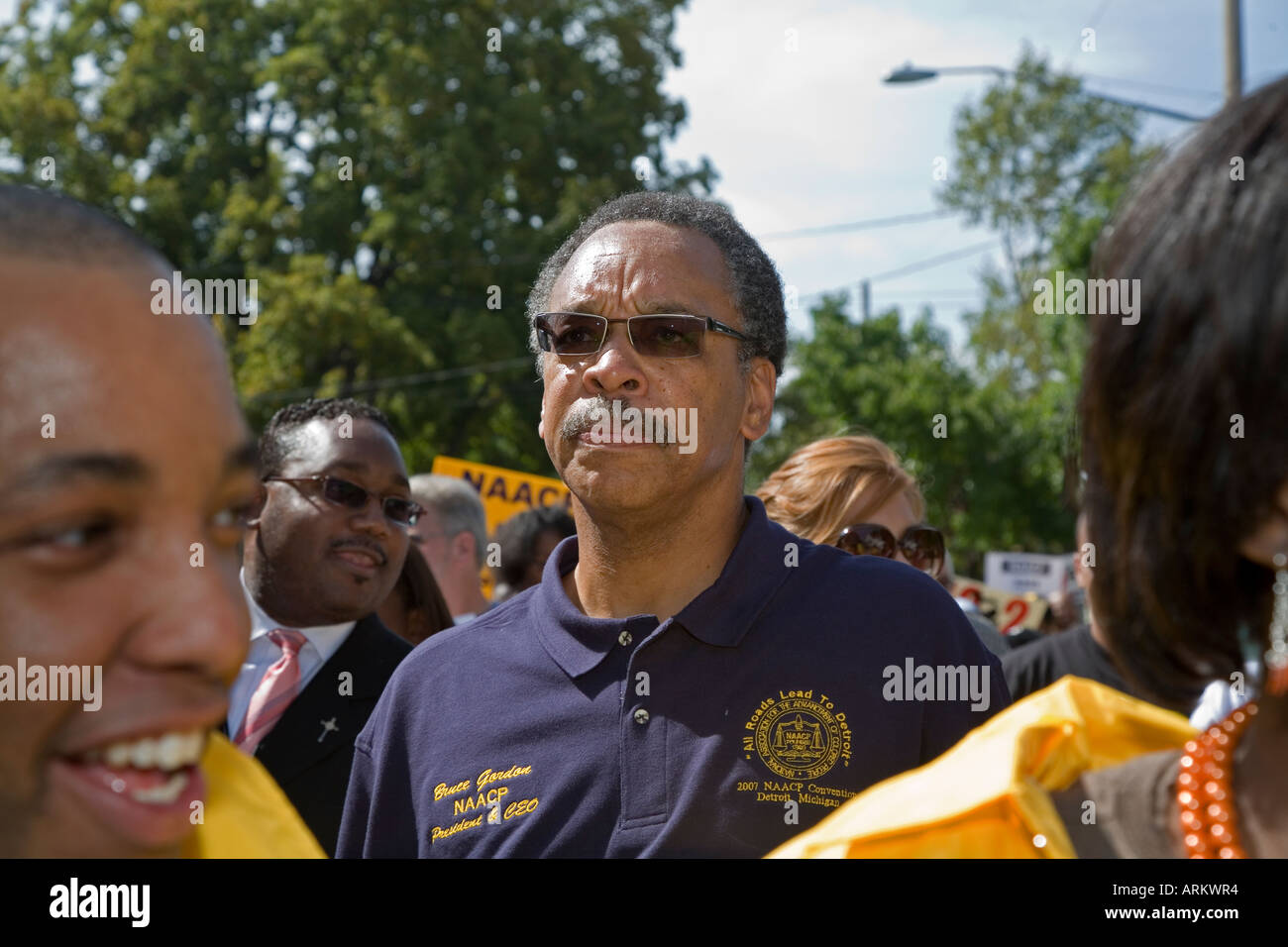 NAACP President Bruce Gordon Stock Photo - Alamy