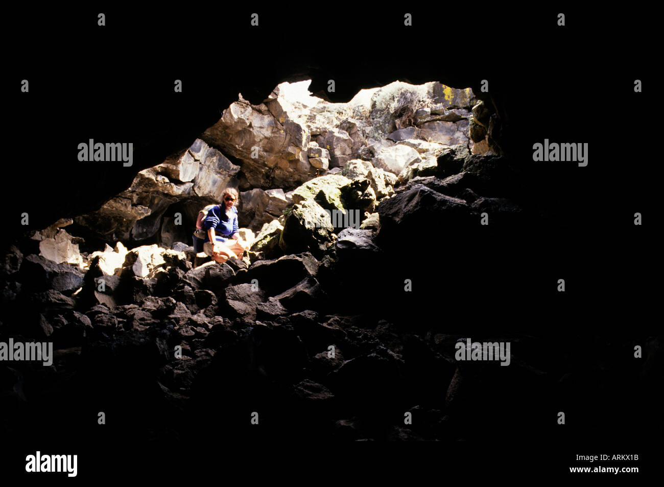 Captain jack cave california hi-res stock photography and images - Alamy
