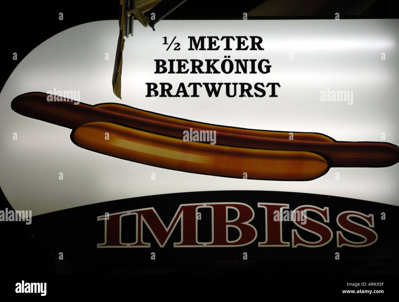 bierkonig, bratwurst, sign, imbiss, sign, fsastfood, germany, german ...