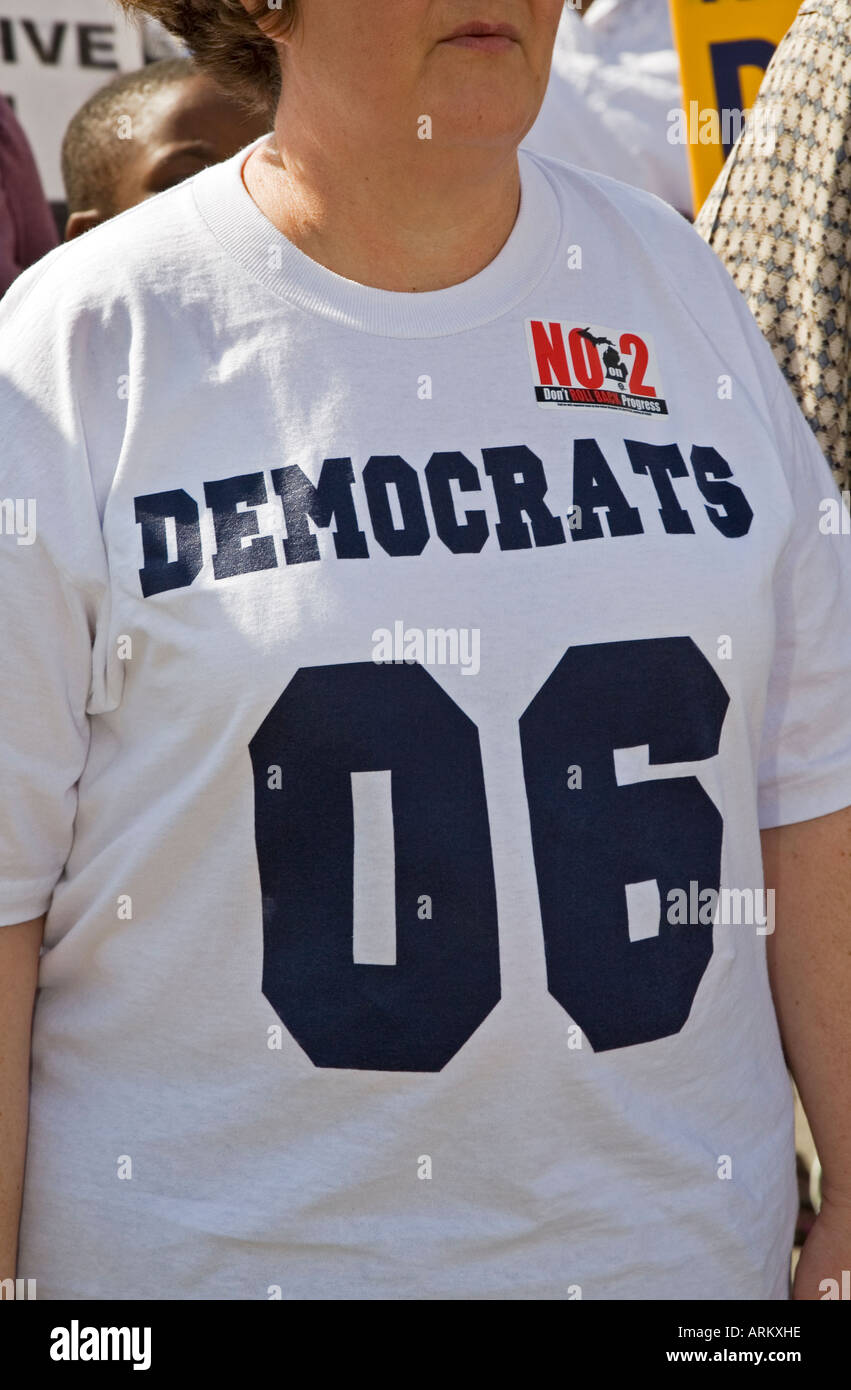 Democratic Party Activist Stock Photo - Alamy